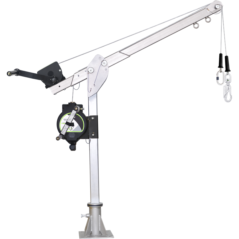 Rescue and work winch, length 20 mtr, for Tripod, MultiSafeWay