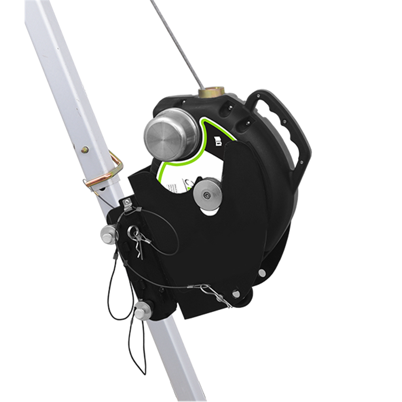 Universal adaptation plates set for retractable fall arrester with ...