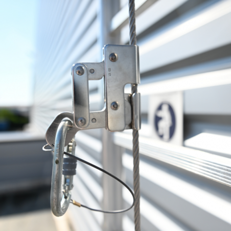 Inspection of anchor devices and vertical lifeline systems