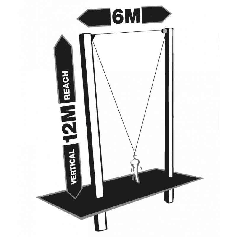 T-LINE, Retractable fall arrester with stainless steel dual safety ...