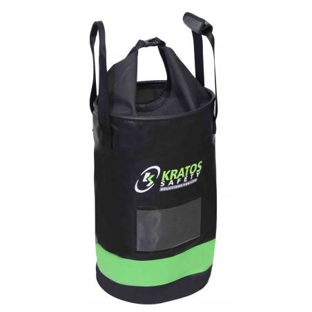 Freestanding rope bag