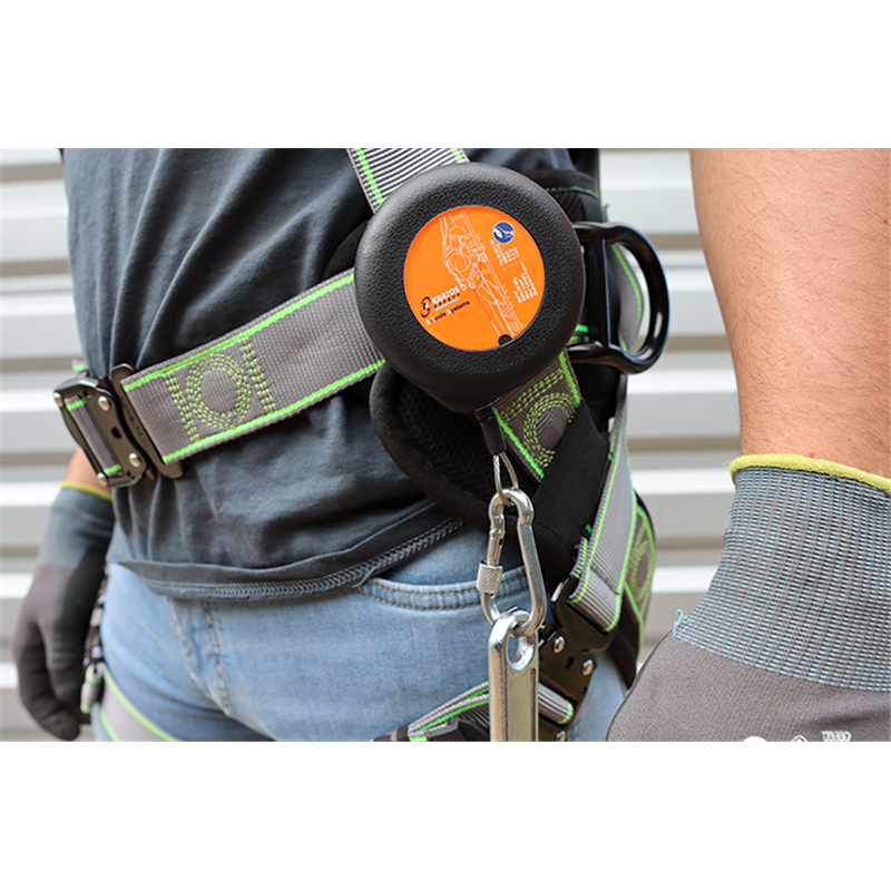 Longe porte-outils rétractable